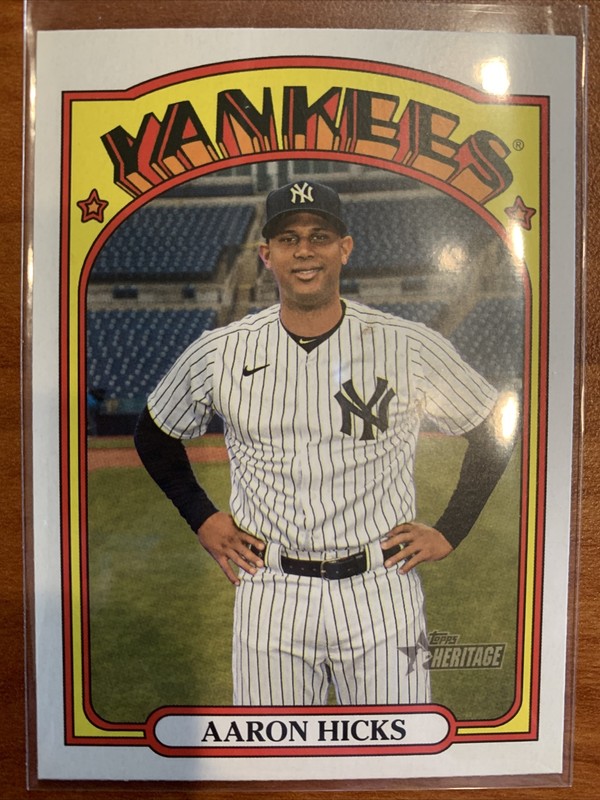 Aaron Hicks Baseball Card Database - Newest Products will be shown ...
