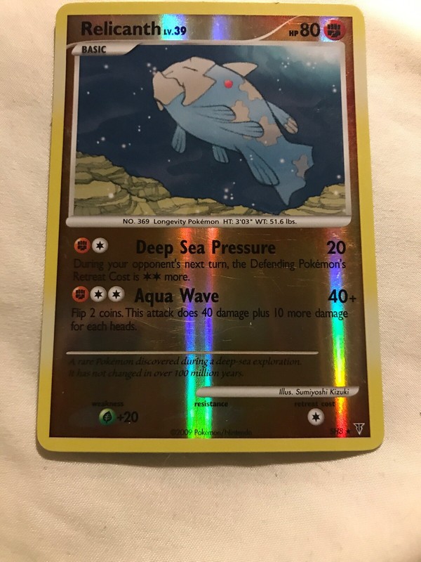 Relicanth Pokemon Cards - Find Pokemon Card Pictures With Our Database ...