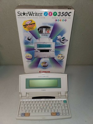 Typewriters & Word Processors - Canon Starwriter