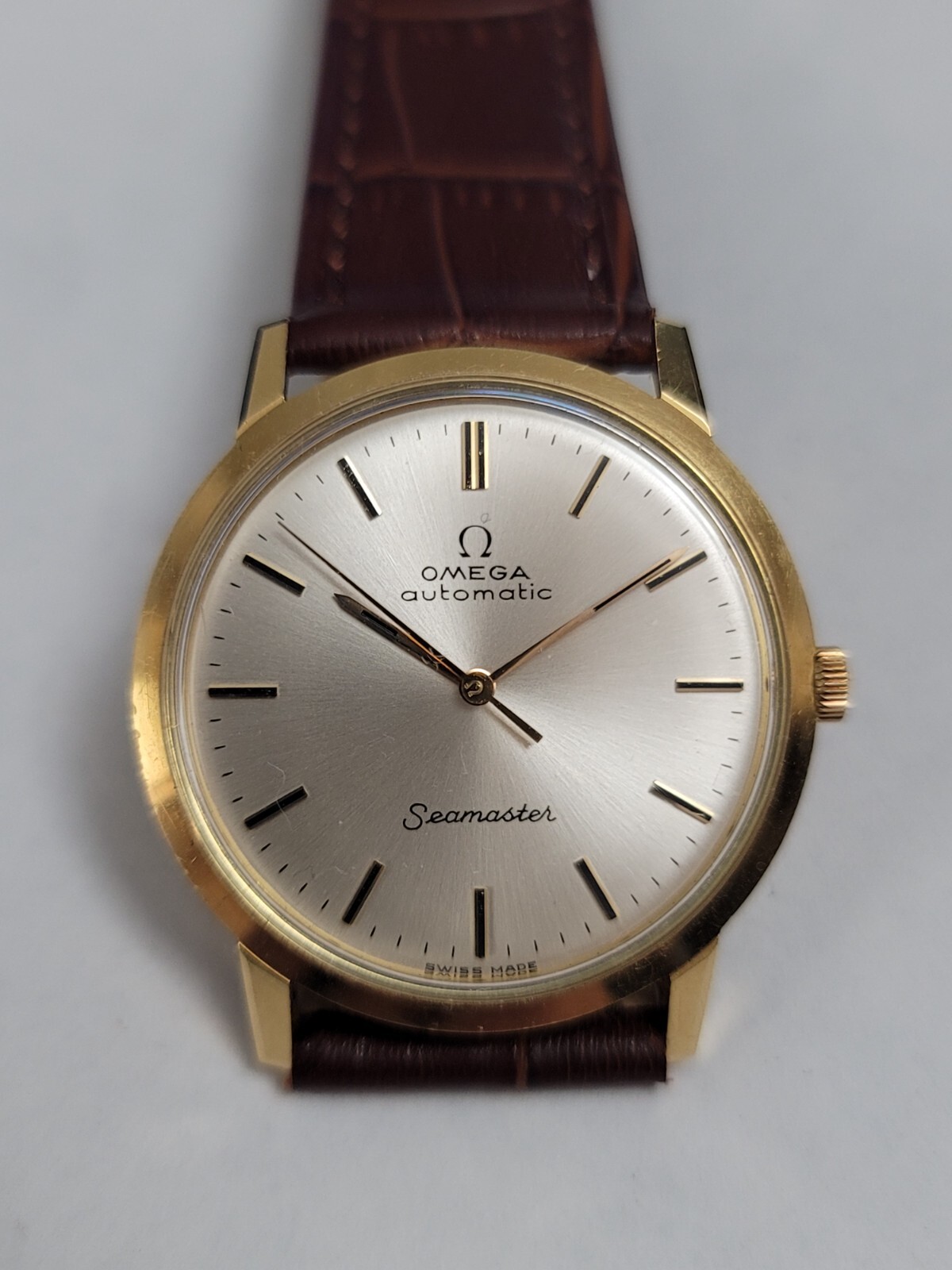 1968 Vintage Omega 18k Gold Seamaster Automatic 165.007 1968 Vintage Omega 18k Gold Seamaster Automatic 165.007