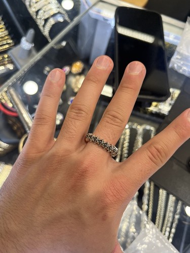 Chrome Hearts Tiny 5 Point Star Ring Size 11 eBay