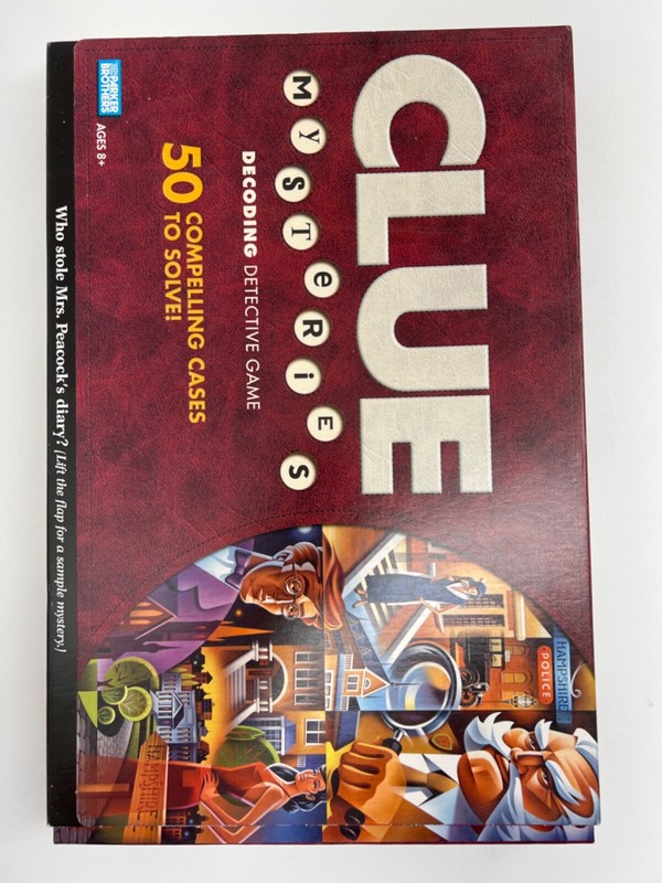 Clue Mysteries (2005) Board Game – Board Game Guys