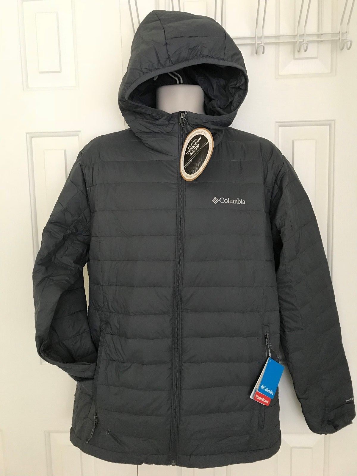 NWT COLUMBIA MEN'S VOODOO FALLS 590 TURBODOWN HOODED JACKET NWT COLUMBIA MEN'S VOODOO FALLS 590 TURBODOWN HOODED JACKET