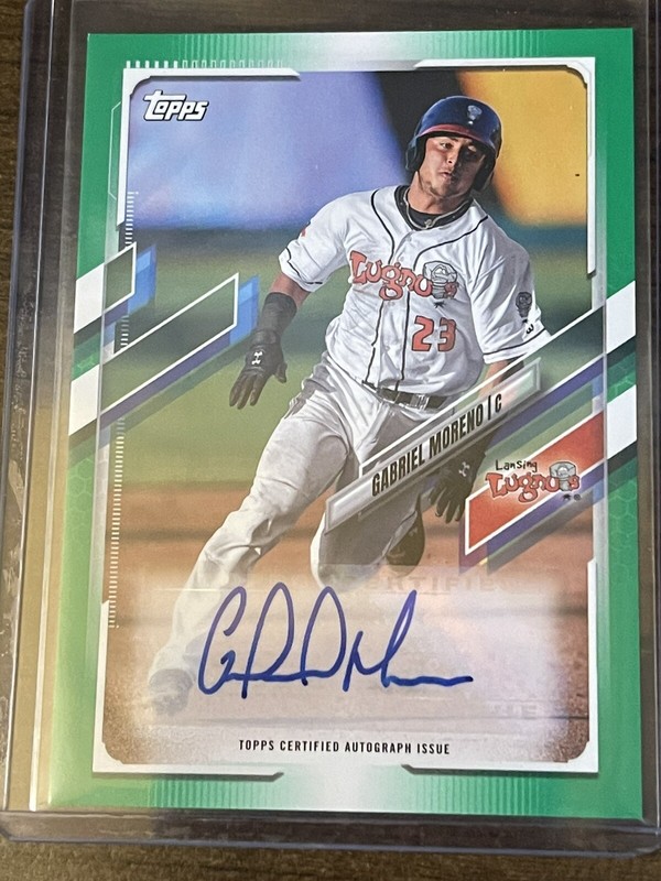 Gabriel Moreno Baseball Card Database - Newest Products will be shown ...