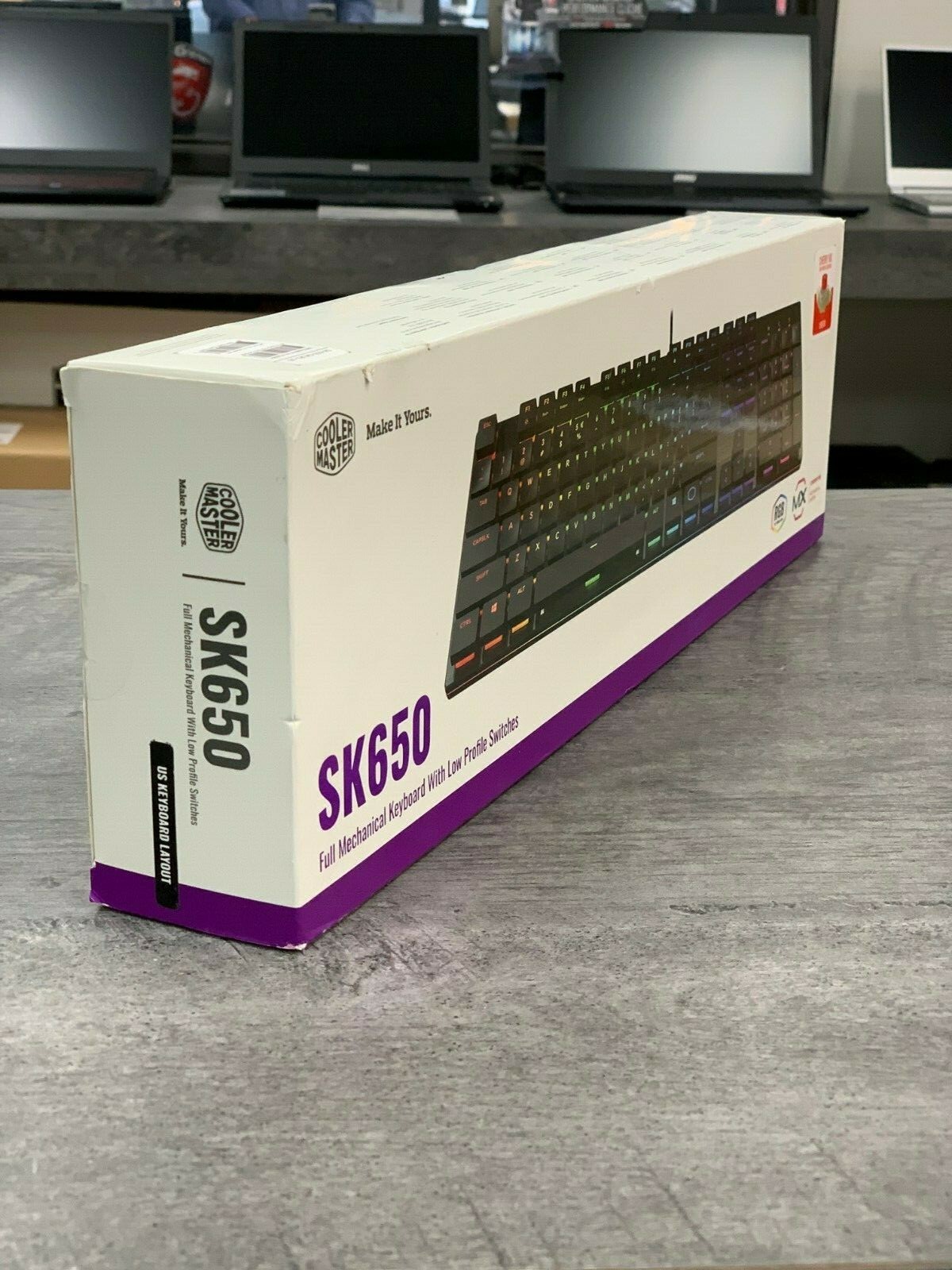 Mx Rgb | Cooler Master Sk650 Mechanical Gaming Keyboard