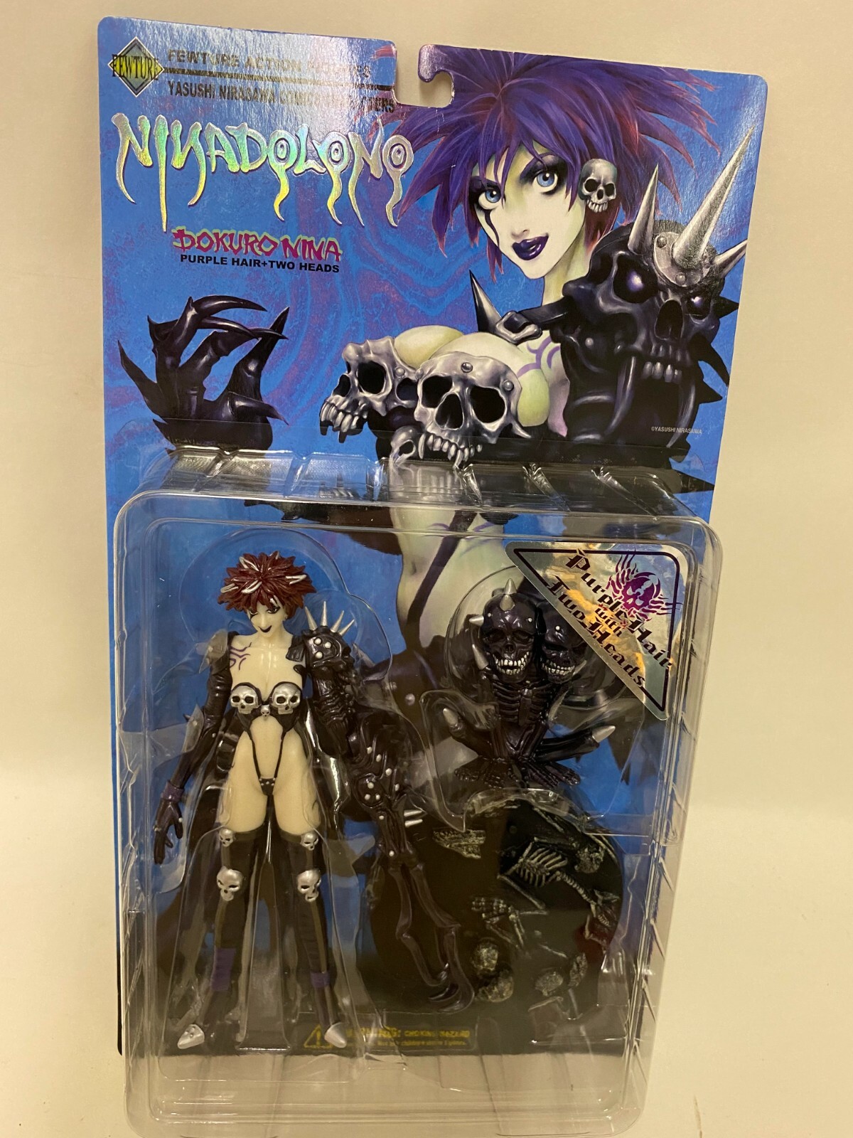 Fewture NinaDolono DOKURO NINA Action Figure Purple Hair Fewture NinaDolono DOKURO NINA Action Figure Purple Hair