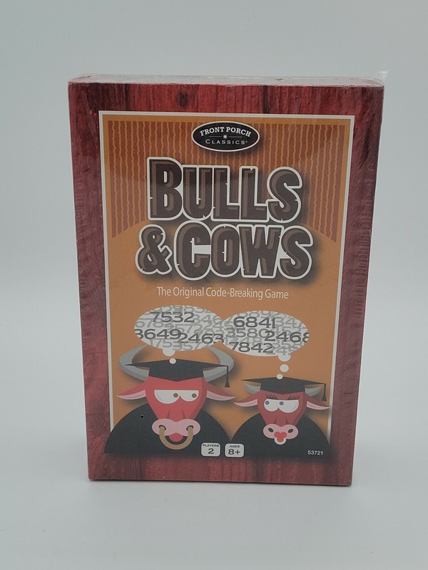 Bulls & Cows – Board Game Guys