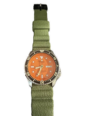 Seiko Divers Scuba SKX011 Orange 7S26-0020 200m Automatic WatchのeBay公認 ...