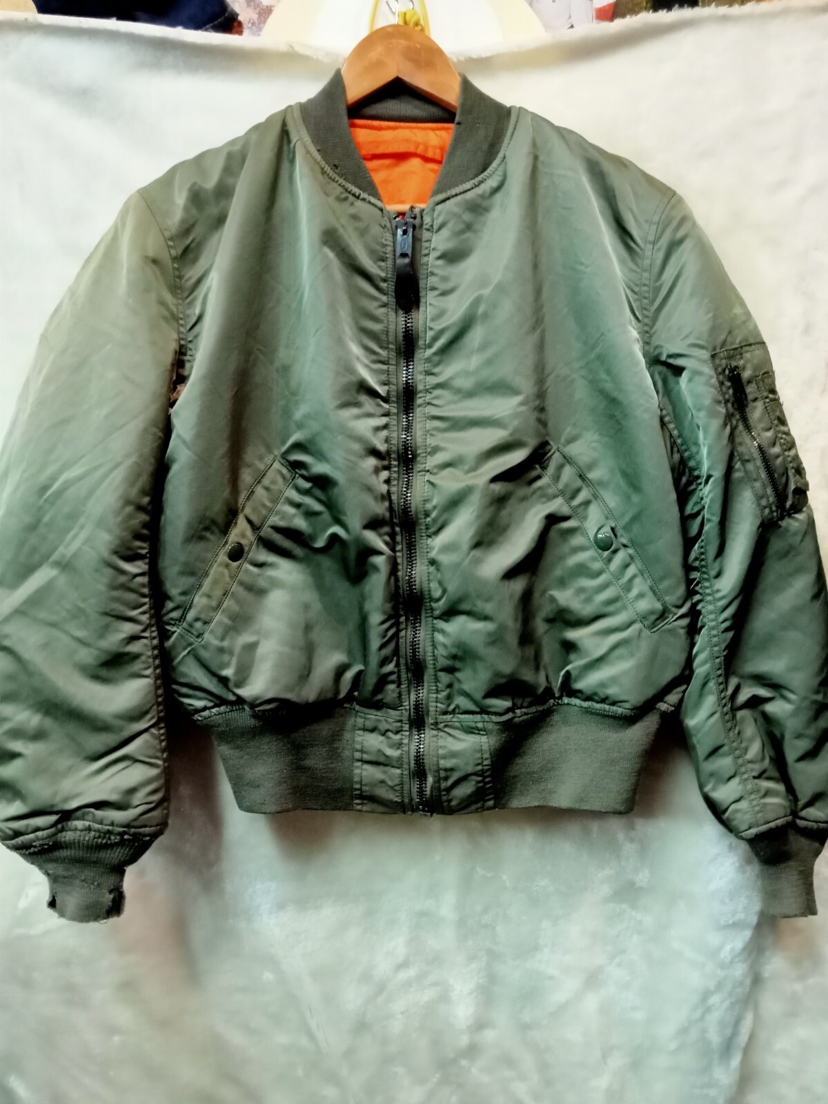 Vintage 1968 Alpha Industries USAF Flight MA-1 Reversible Vintage 1968 Alpha Industries USAF Flight MA-1 Reversible