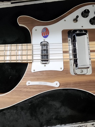 Zero-Mod 4003V2 WHITE Thumb Rest for 2015-2023 RICKENBACKER 4003 Bass ...