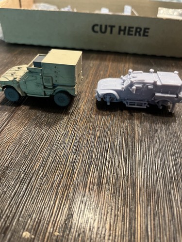 N Scale 1:160 M1126 ICV US Army Desert Camo - Mk 19 grenade launcher ...