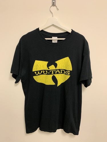 WU TANG CLAN vintage RAP TEE t shirt HIP HOP Logo Large WU TANG CLAN vintage RAP TEE t shirt HIP HOP Logo Large