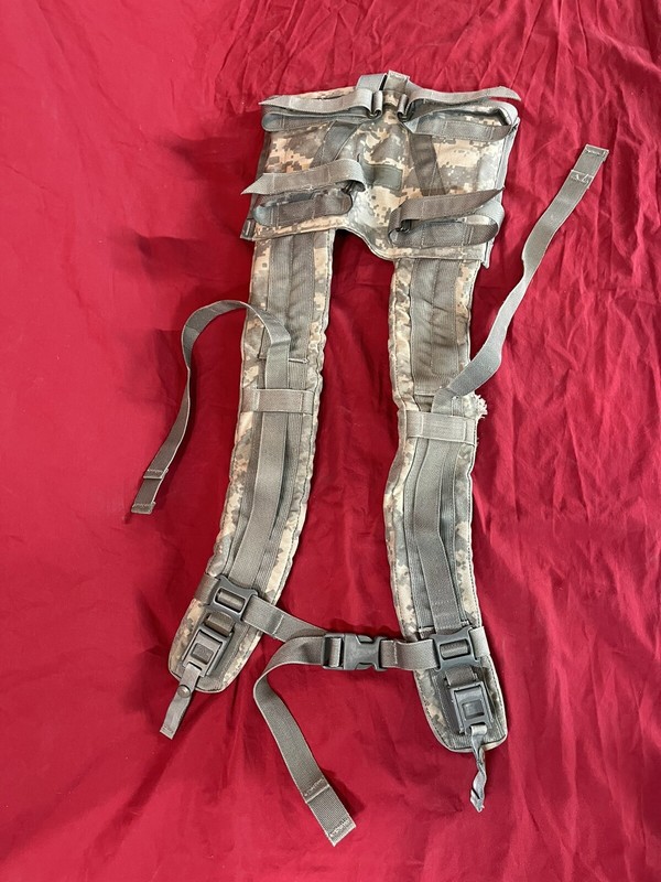 Rucksack Enhanced Frame Shoulder Straps Large Field Pack Military Molle ...