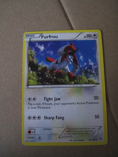 Furfrou Pokemon Cards - Find Pokemon Card Pictures With Our Database ...