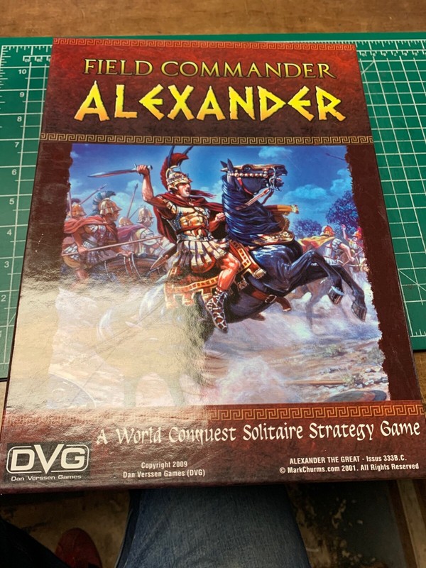 Field Commander: Alexander (2009) Board Game – Board Game Guys