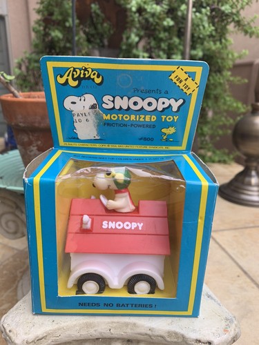 Peanuts Snoopy Aviva Motorized Toy Friction Powered UFS Vintage 1975 NOSのeBay公認海外通販｜セカイモン