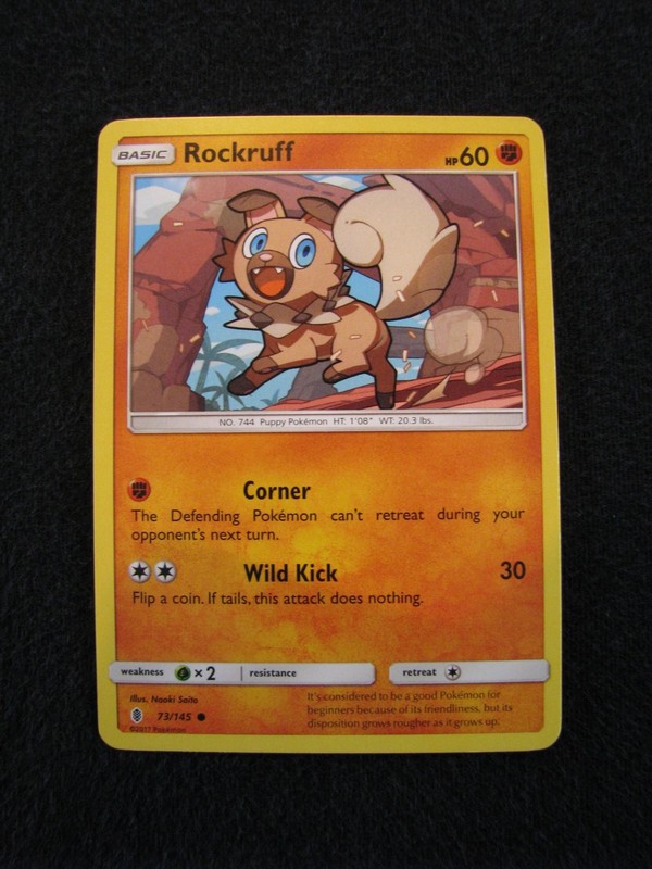 Rockruff Pokemon Cards - Find Pokemon Card Pictures With Our Database ...