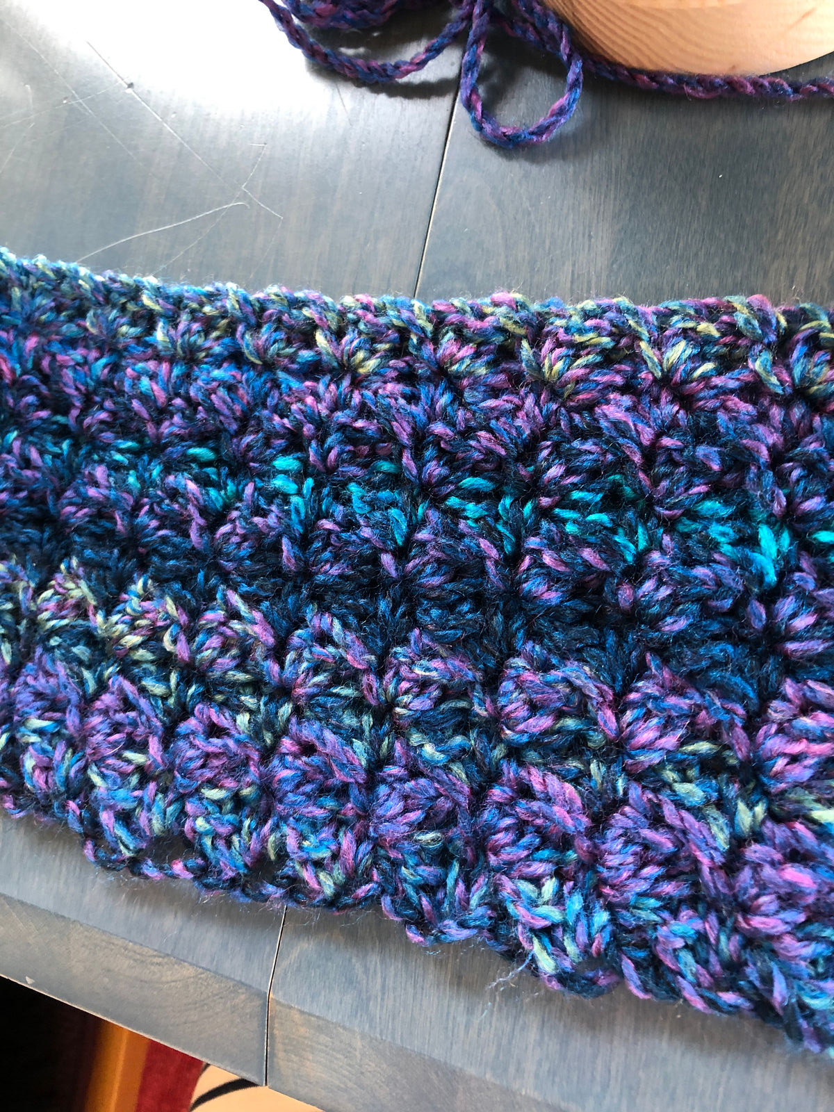 James C Brett Marble Chunky Yarn 2 Skeins ~200g Ea Color MC8 *READ ...