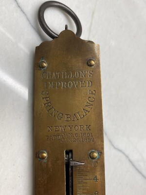 Scales - Vintage Brass Chatillon