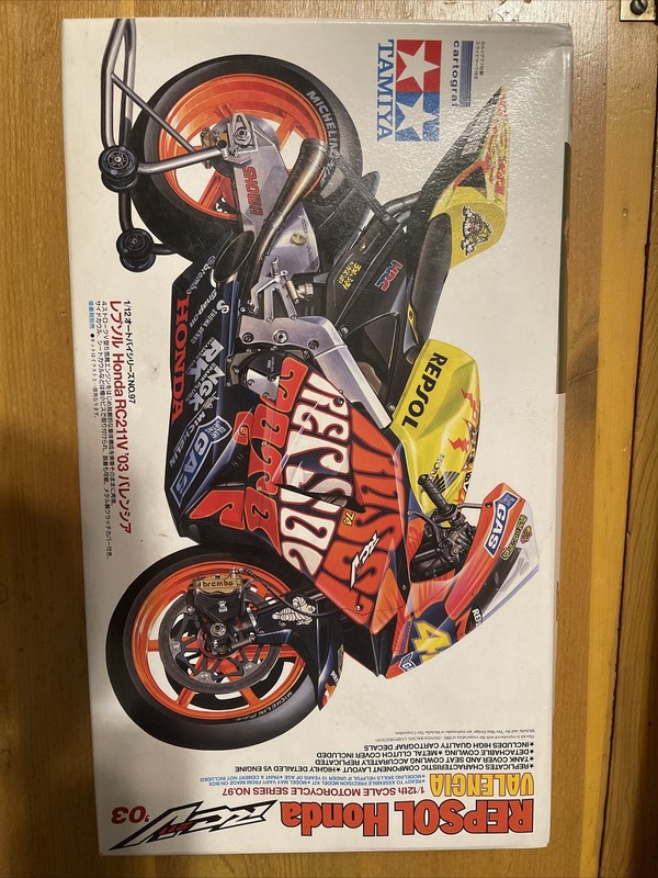 Tamiya Motorcycle Model Kits for Sale in 1/12 Scale with Checklist