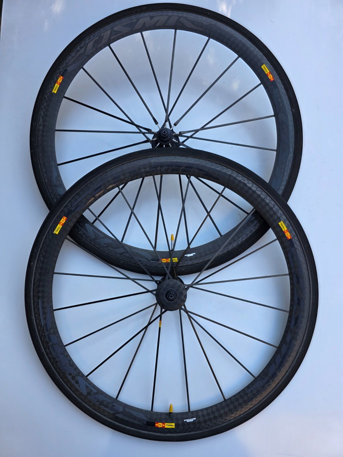 Mavic Cosmic Carbone Ultimate 40mm Full Carbon Tubular Wheelset, 700c, Rim BrakeのeBay公認海外通販｜セカイモン