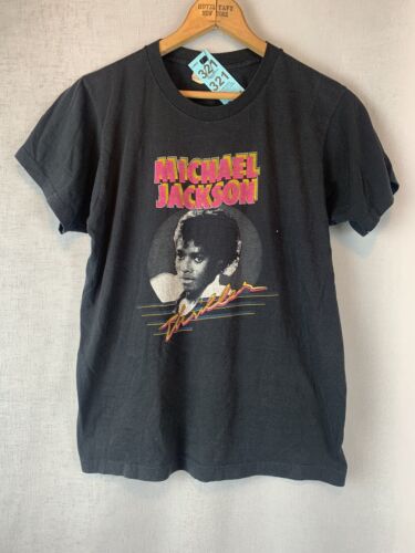 Vintage 80s Michael Jackson Thriller T Shirt Mens L Band Tee Vintage 80s Michael Jackson Thriller T Shirt Mens L Band Tee
