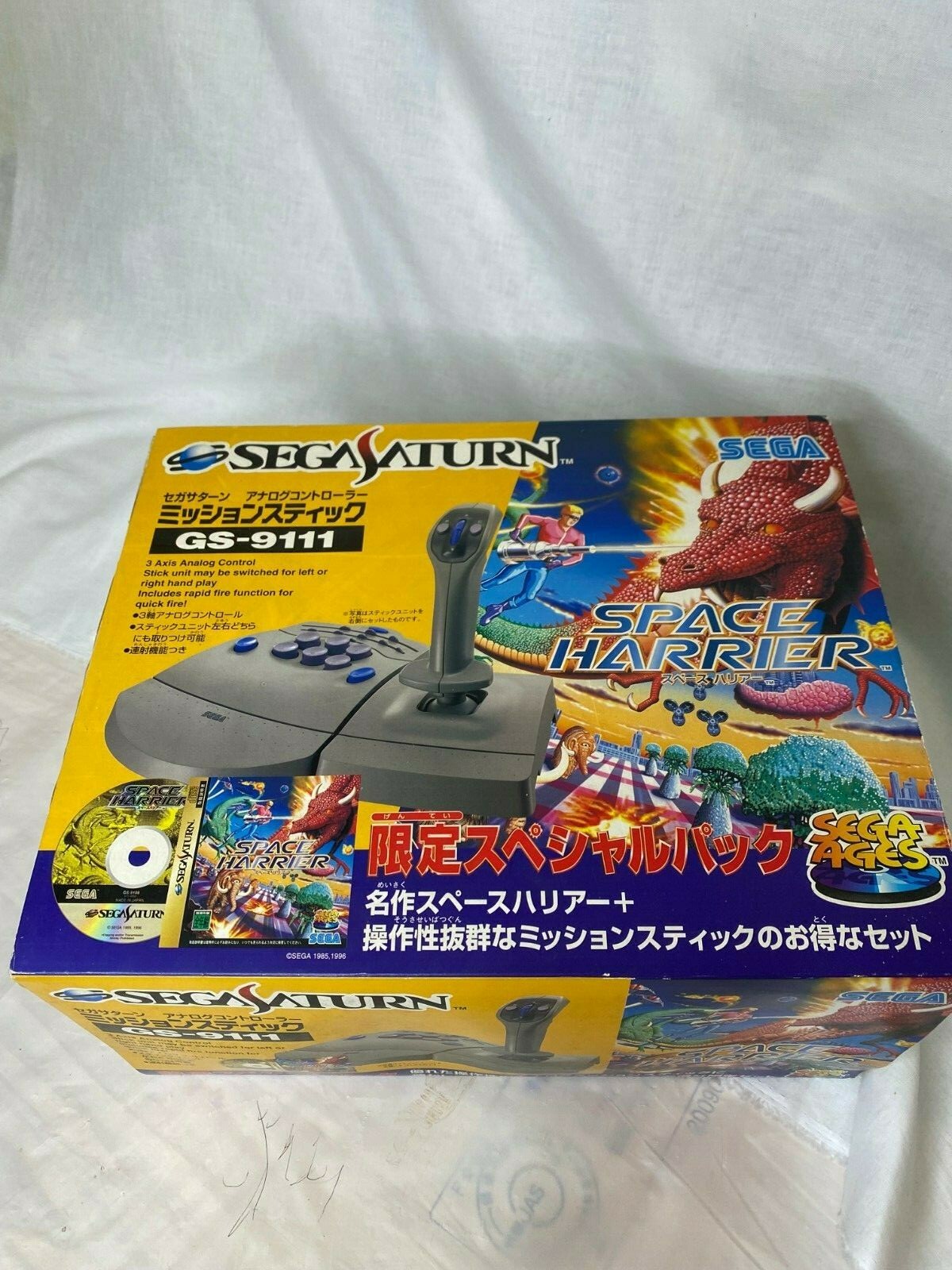 Mission Stick Sega Saturn Analog Controller HSS 0114