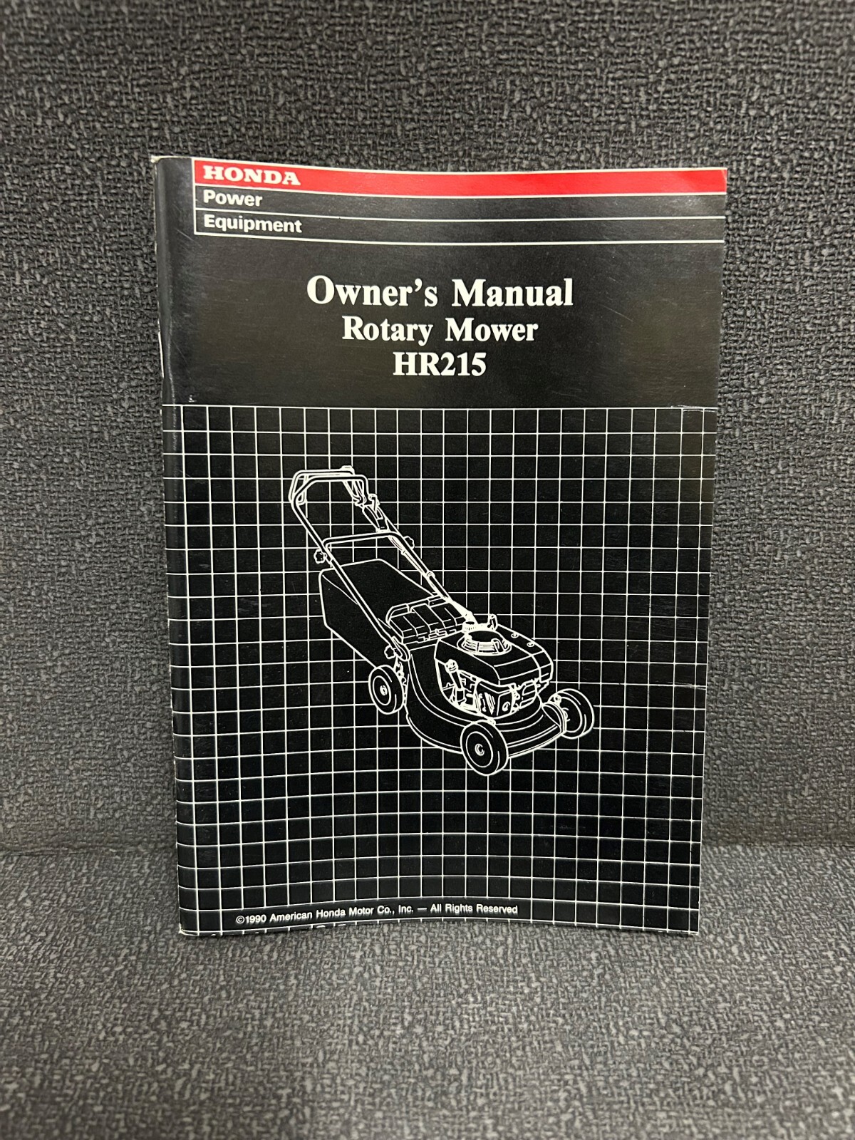 HONDA Owner s Manual HR215 Lawnmower Mower Book 31VA3A02 ROTARY MOWER HR 215 eBay