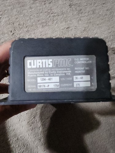 Golf Cart Motor Controller PMC Curtis Model 1204-401