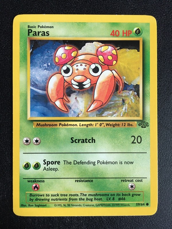 Paras Pokemon Cards - Find Pokemon Card Pictures With Our Database ...