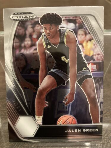 2021 Panini Prizm Draft Picks Jalen Green Base Rookie RC #4 2021 Panini Prizm Draft Picks Jalen Green Base Rookie RC #4