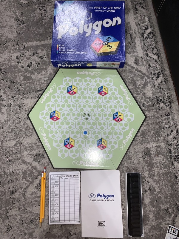 Polygon (1998) Board Game – Board Game Guys