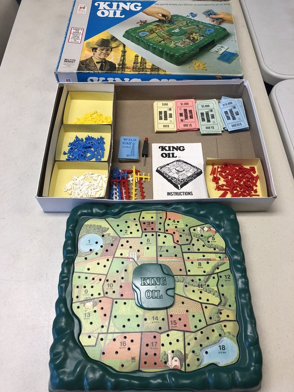 King Oil (1974) Board Game – Board Game Guys