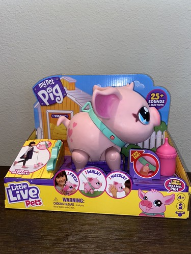 Купить Интерактивная игрушка Little Live Pets MY Pet PIG She Walks,Eats ...