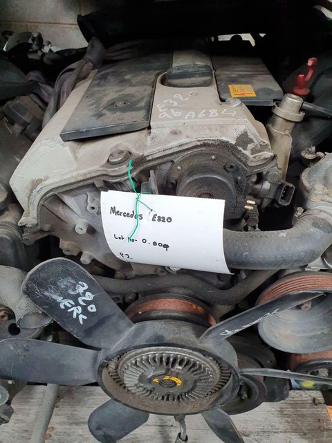 Mercedes E320 Complete Engine ( Lot no 0.0012) | Engine, Engine Parts ...