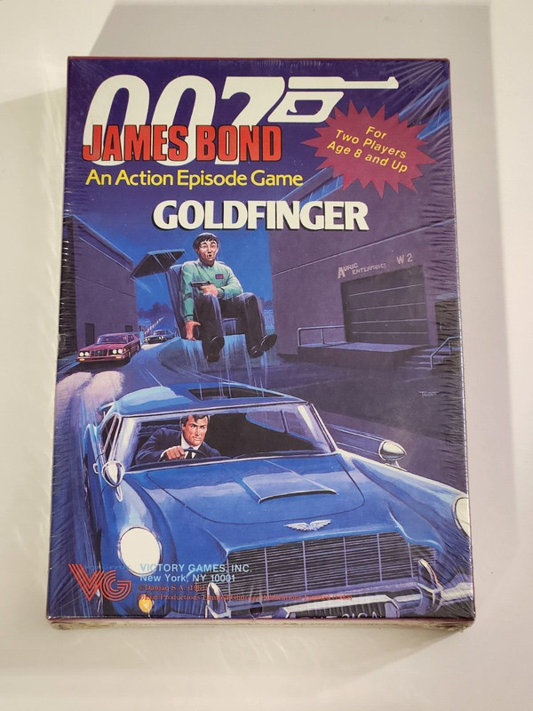 007 James Bond: Goldfinger (1985) Board Game – Board Game Guys
