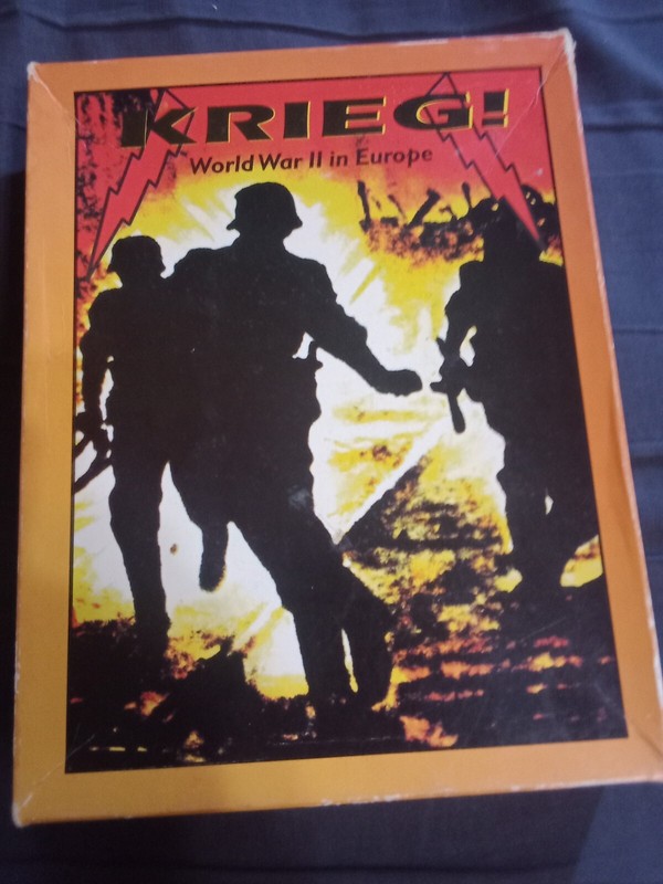 Krieg! World War II in Europe (1996) Board Game – Board Game Guys