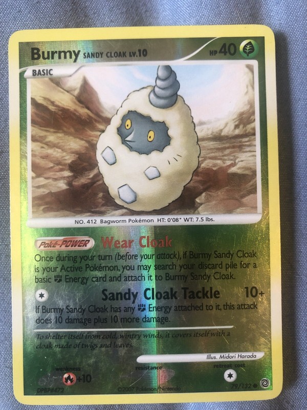 Burmy Pokemon Cards - Find Pokemon Card Pictures With Our Database - Card Finder and Other ...
