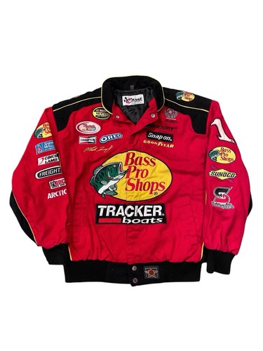 JH Jeff Hamilton Nascar BASS PRO SHOPS Jacket JH Design Size JH Jeff Hamilton Nascar BASS PRO SHOPS Jacket JH Design Size