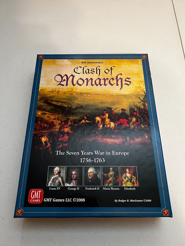 Clash of Monarchs: The Seven Years War in Europe 1756-1763 (2008) Board ...