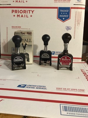 Stamps & Daters - Bates Royall