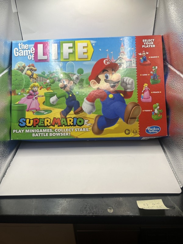 The Game of Life: Super Mario Edition (2021) Board Game – Board Game Guys