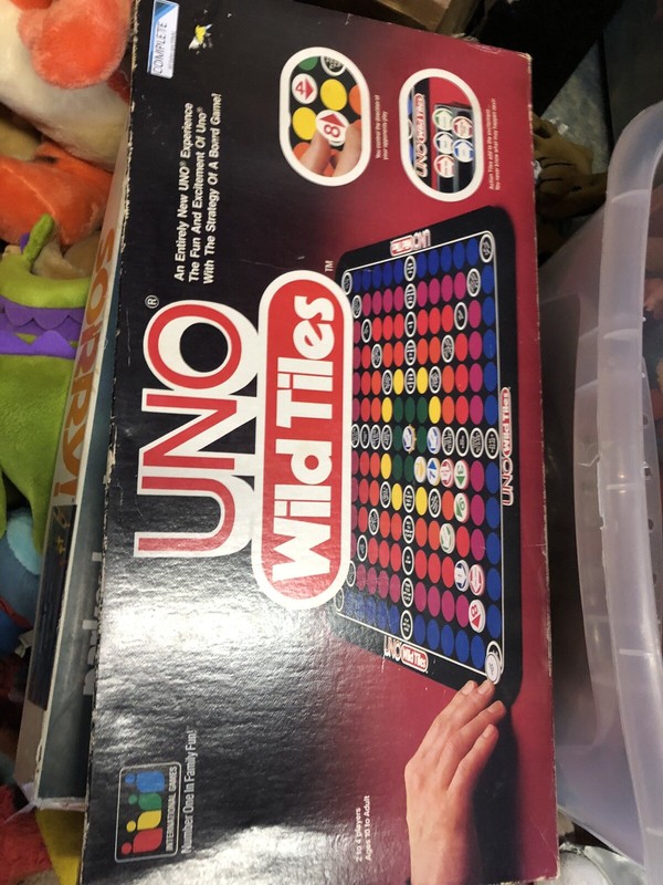 UNO Wild Tiles (1982) Board Game – Board Game Guys