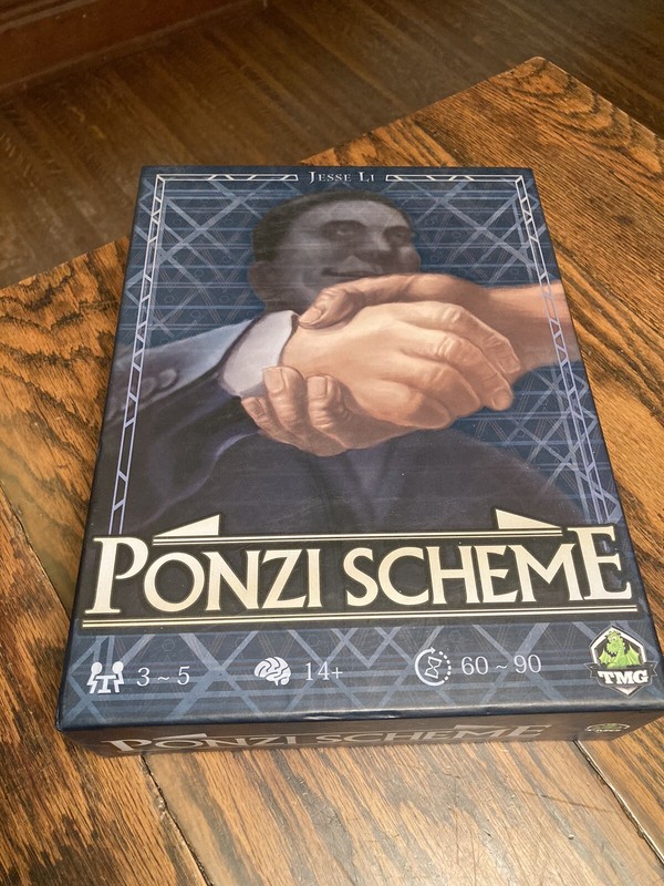Ponzi Scheme (2015) Board Game – Board Game Guys