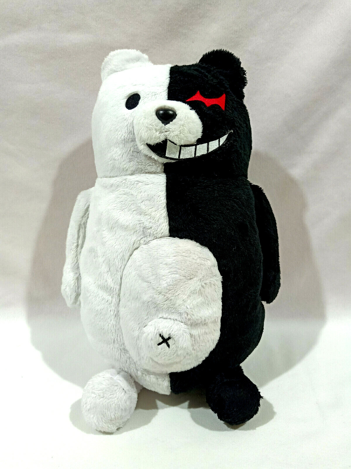 Danganronpa Animation Monokuma Black White Bear Plush Toy FuRyu Japan XL 16