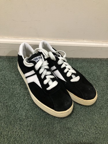 Vintage 90s Pro Keds Black Suede Lace Up Shoes Sneakers Size Vintage 90s Pro Keds Black Suede Lace Up Shoes Sneakers Size