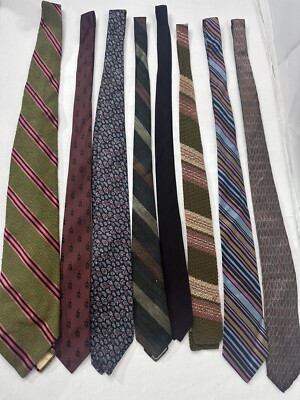 1940s Mens Ties | Wide Ties & Painted Ties