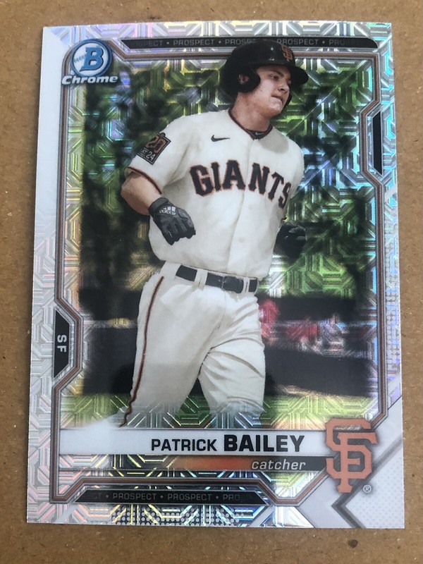 Patrick Bailey Baseball Card Database - Newest Products will be shown ...