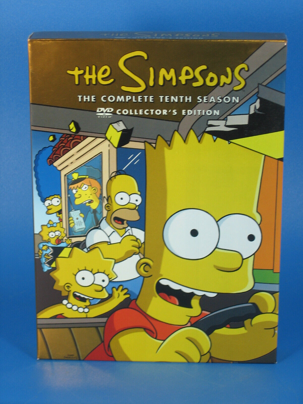 Simpsons Tenth Season 10 DVD 2007 Collector's Edition Used Simpsons Tenth Season 10 DVD 2007 Collector's Edition Used