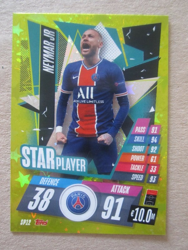 Paris Saint-Germain Soccer Card Team Checklist - 250 Cards Per Page